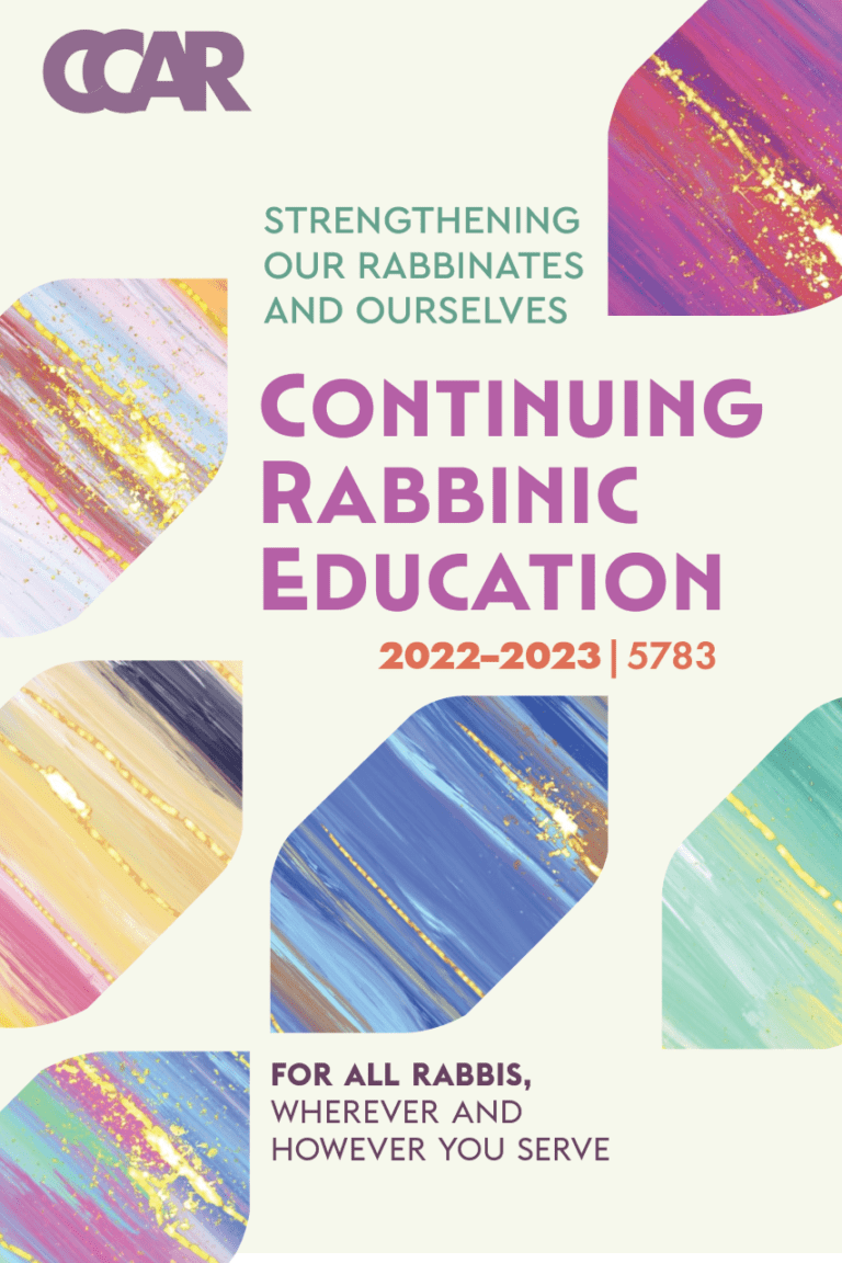 Home - Central Conference of American Rabbis